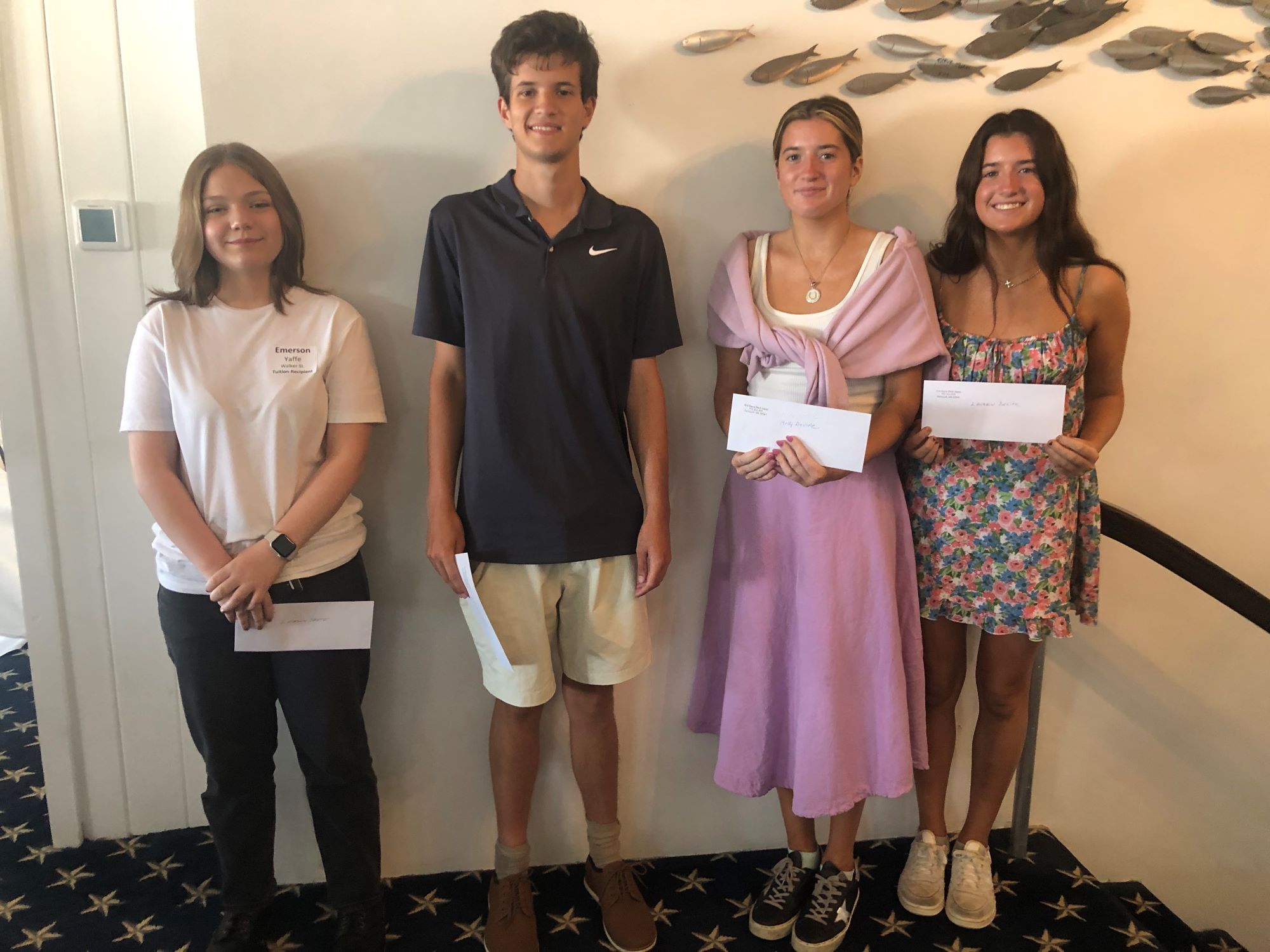 08-11-24 Tuition Assistance checks presented at the OSDA annual meeting ...